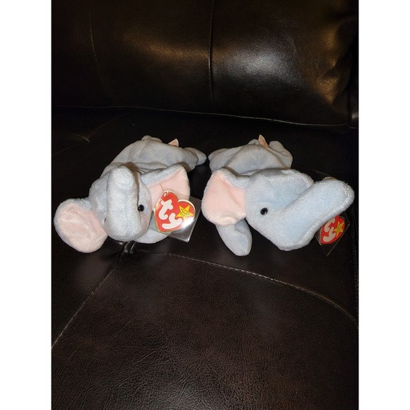 Ty | Toys | Ty Beanie Baby Peanut The Elephant 995 2 | Poshmark